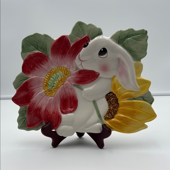 Fitz and Floyd | Accents | Fitz And Floyd Bunny Blooms Easter Canape ...